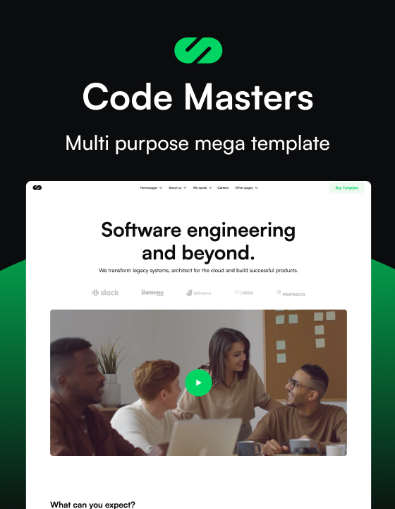 Code Masters - Business HTML5 Responsive Website Template
