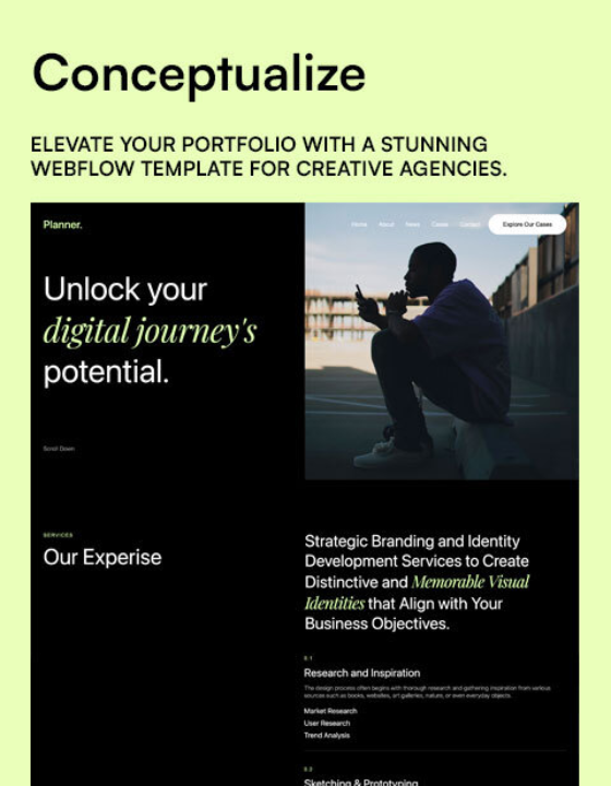 Conceptualize - Portfolio HTML5 Responsive Website Template