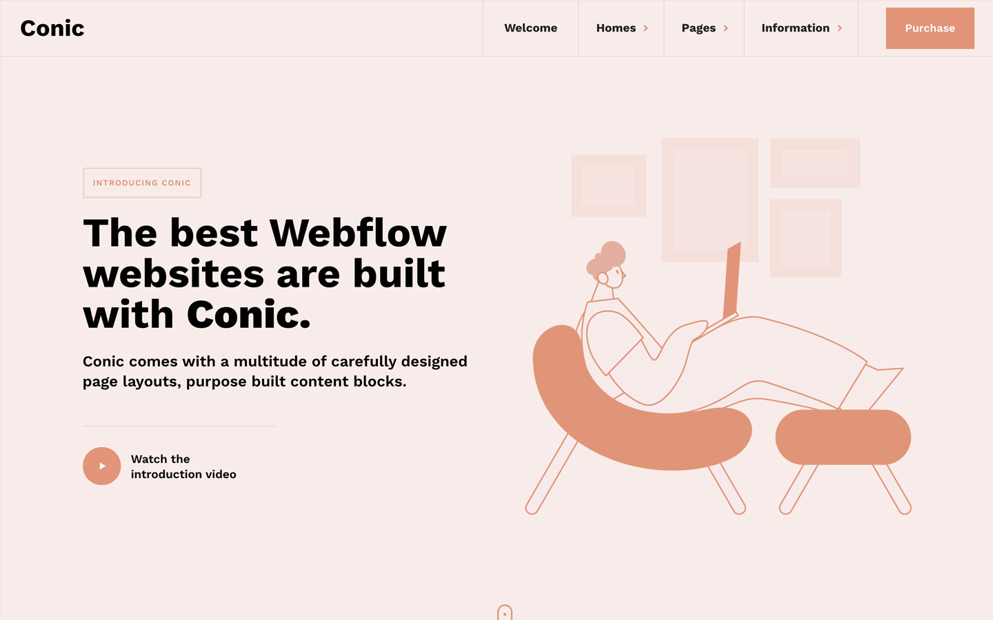 Conic - Startup HTML5 Responsive Website Template