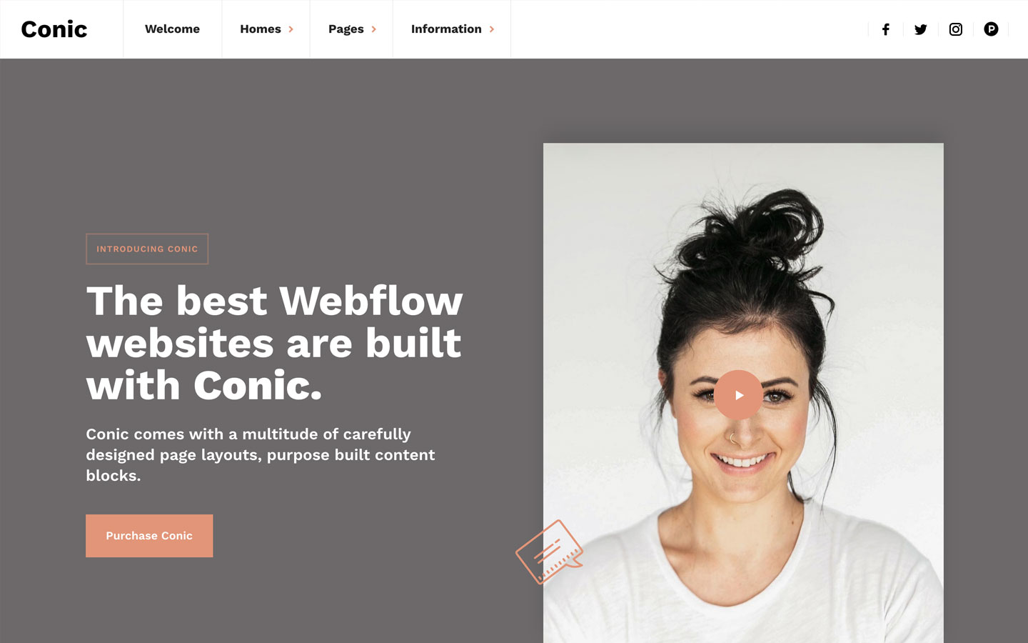 Conic - Startup HTML5 Responsive Website Template