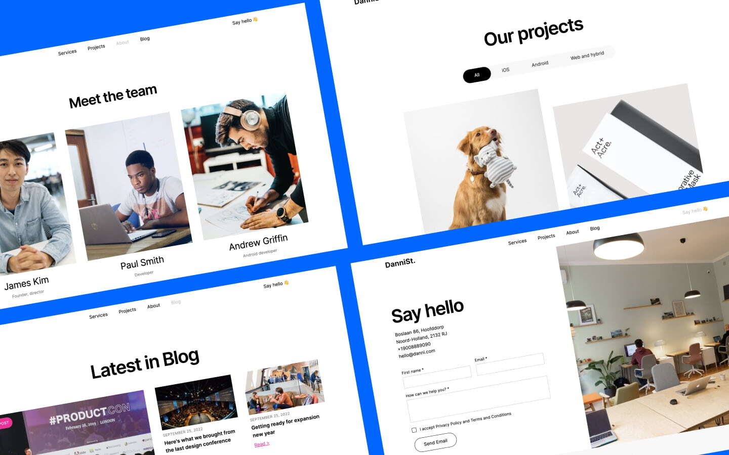 Danni - SaaS HTML5 Responsive Website Template