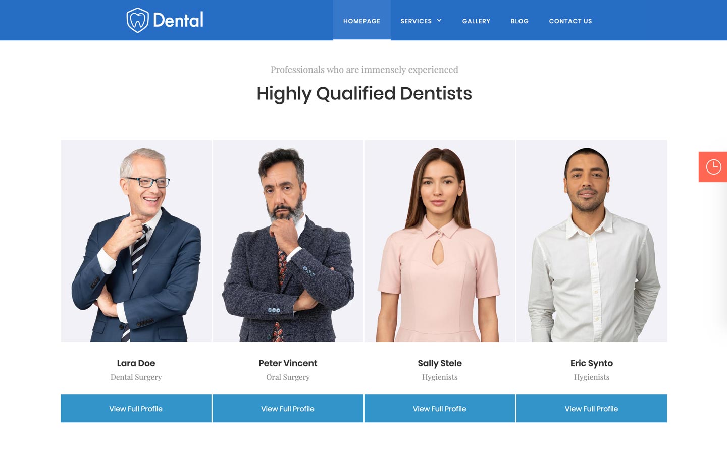 Dental - Dentist HTML5 Responsive Website Template