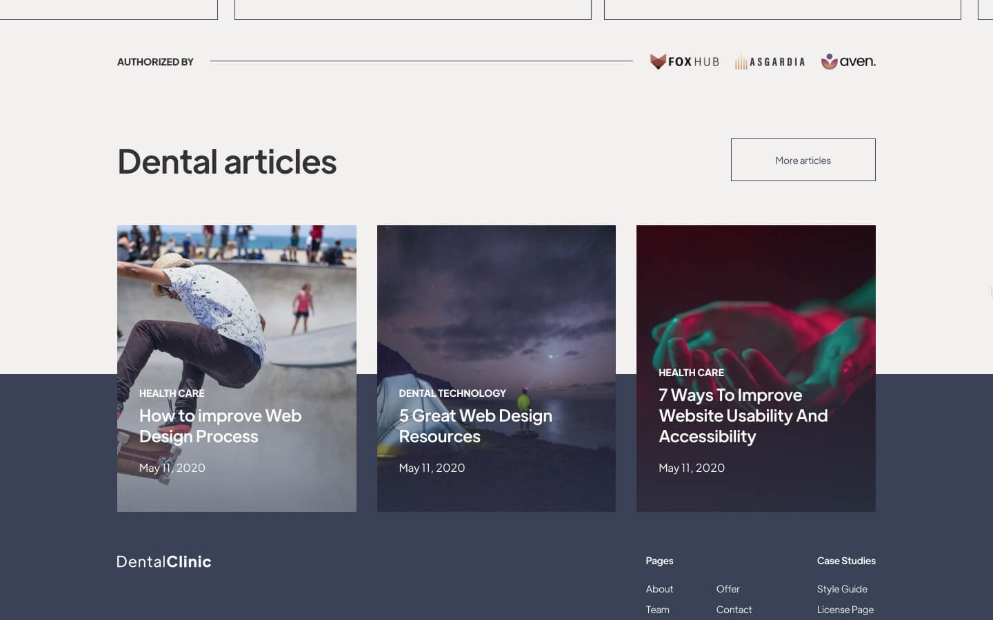 DentalClinic - Dentist HTML5 Responsive Website Template