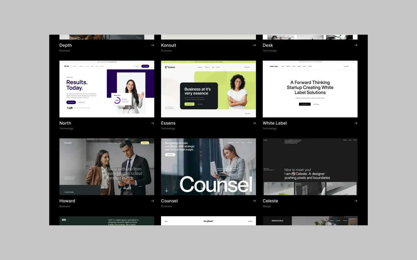 Curated - Creative HTML5 Responsive Website Template