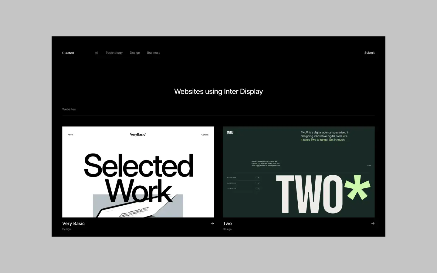 Curated - Creative HTML5 Responsive Website Template