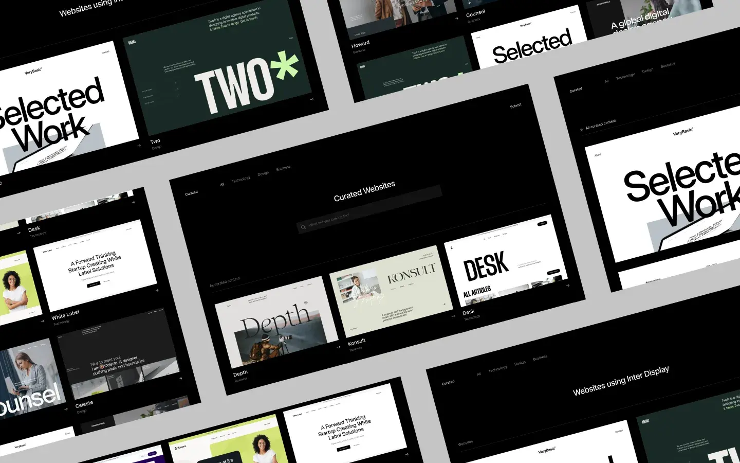 Curated - Creative HTML5 Responsive Website Template