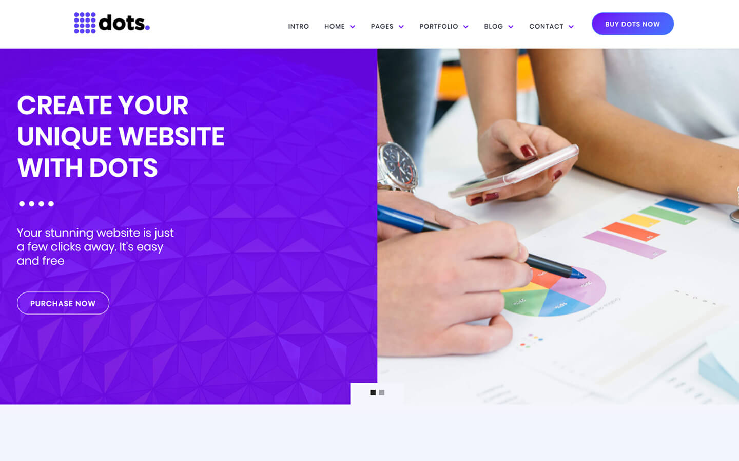 Dots - Agency HTML5 Responsive Website Template