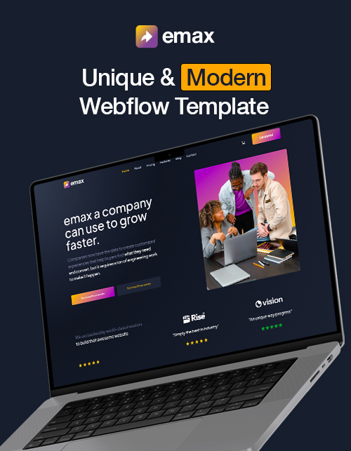 Emax - Startup HTML5 Responsive Website Template