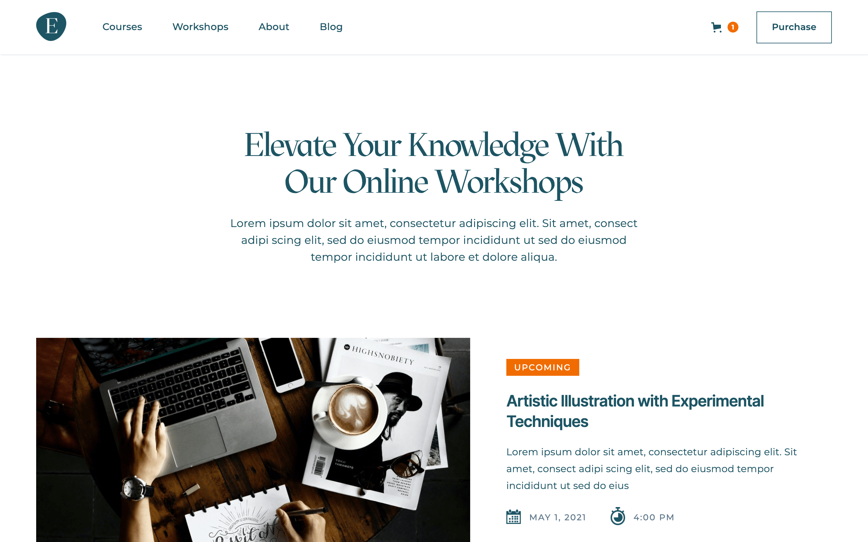 E-Learn - Education HTML5 Responsive Website Template