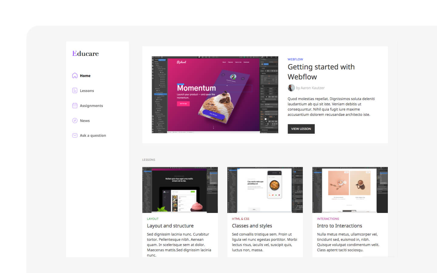 Website Templates by Webflow | Webflow