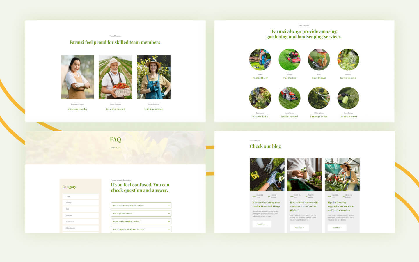 Farmzi - Agriculture HTML5 Responsive Website Template