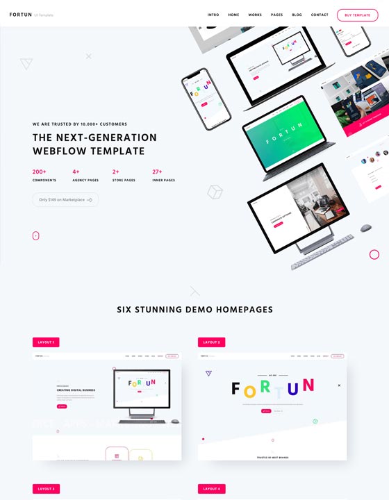 Fortun - Creative HTML5 Responsive Website Template