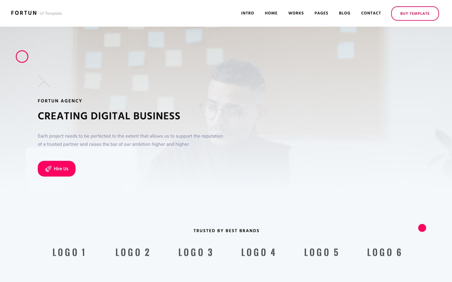 Fortun - Creative HTML5 Responsive Website Template