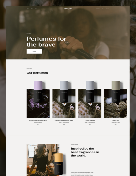 Fovero - Beauty HTML5 Responsive Website Template