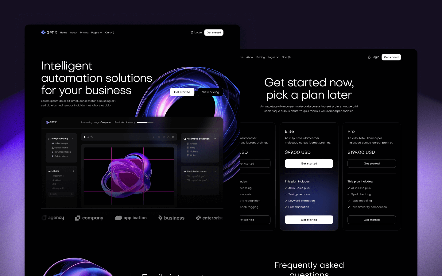 GPT X - Technology HTML5 Responsive Website Template
