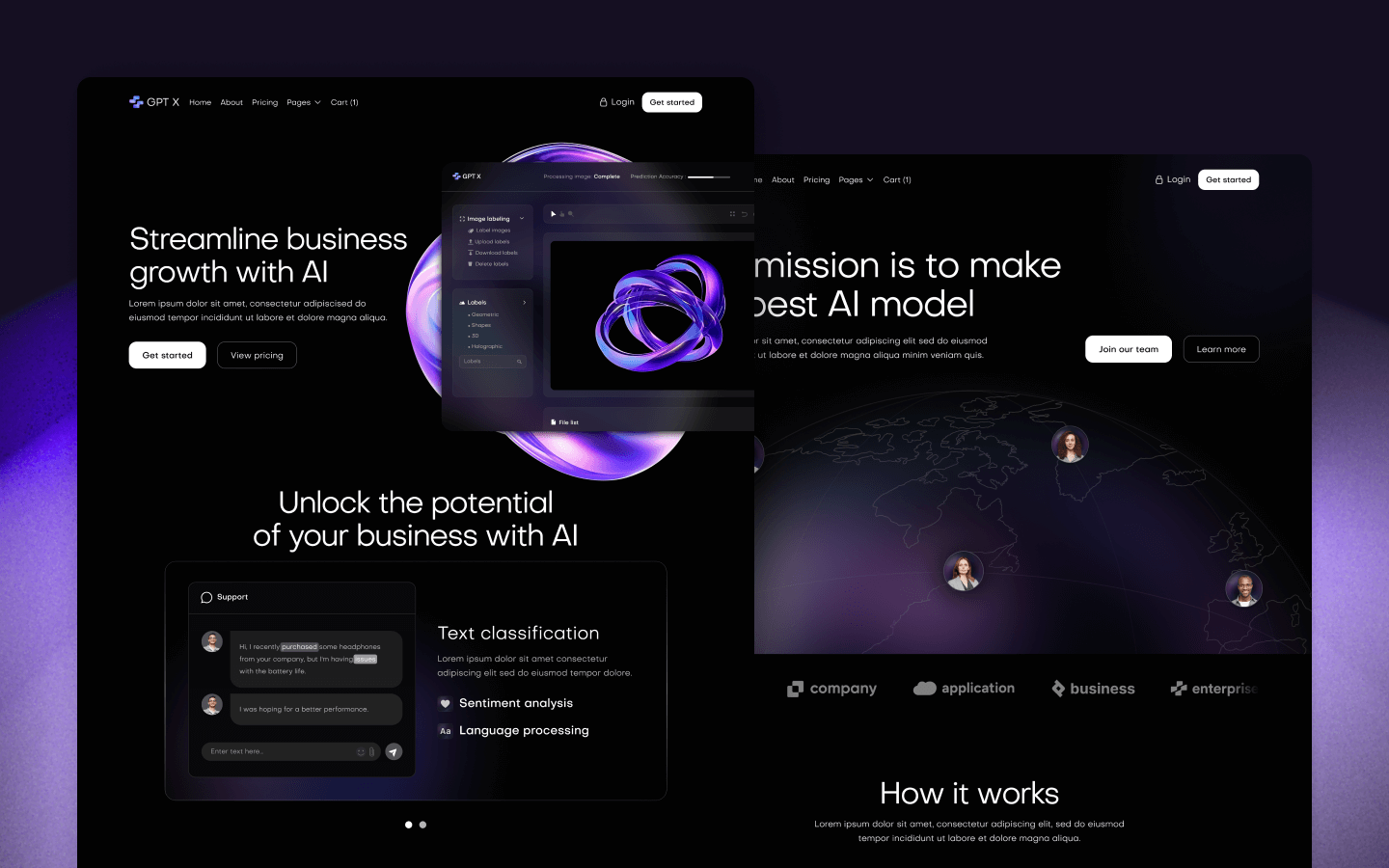 GPT X - Technology HTML5 Responsive Website Template
