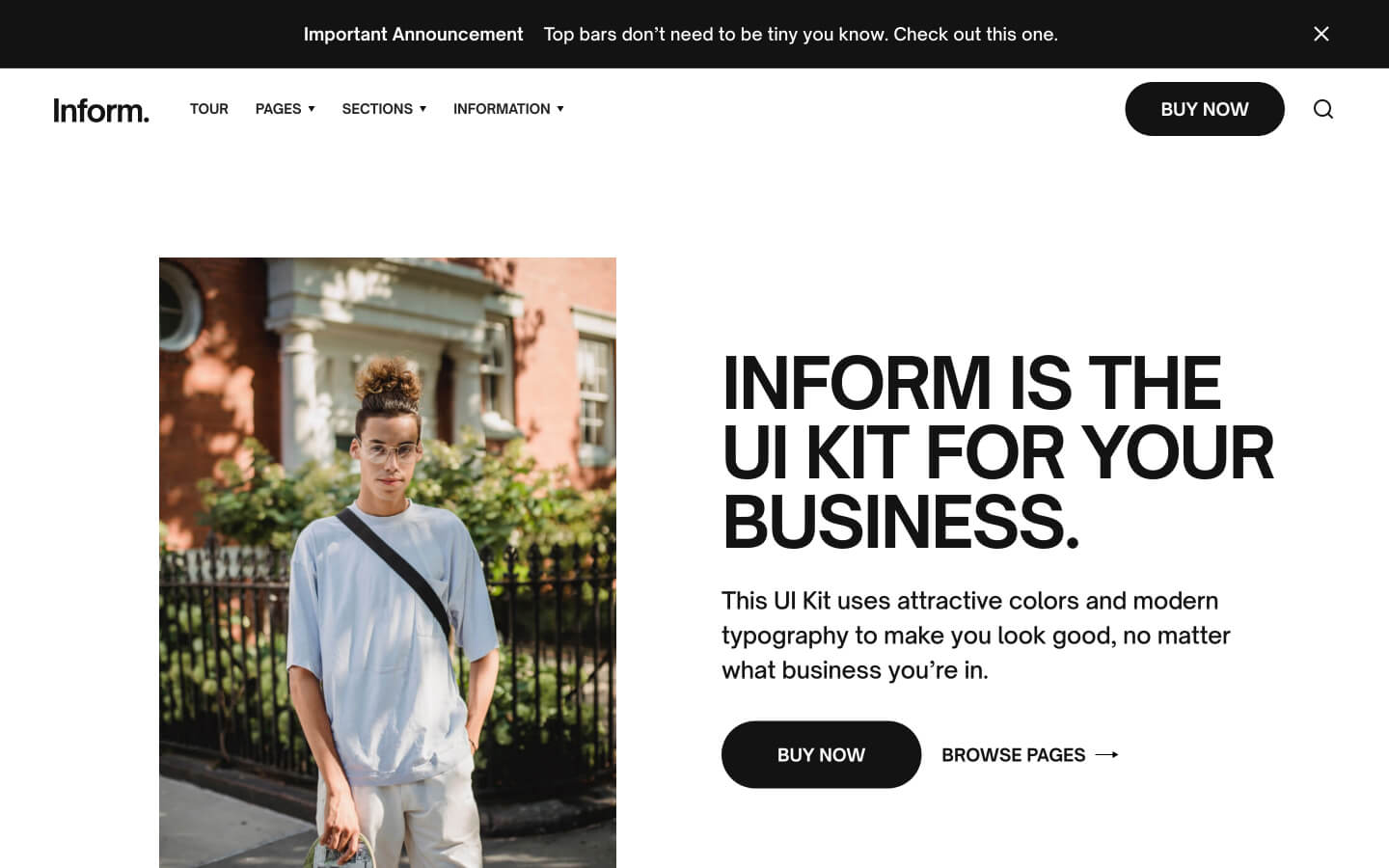 Inform - Small Business HTML5 Responsive Website Template