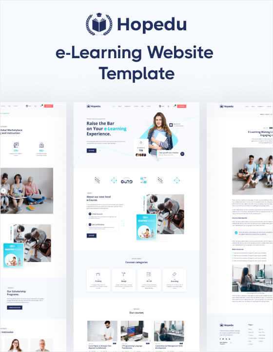 Hopedu - School HTML5 Responsive Website Template
