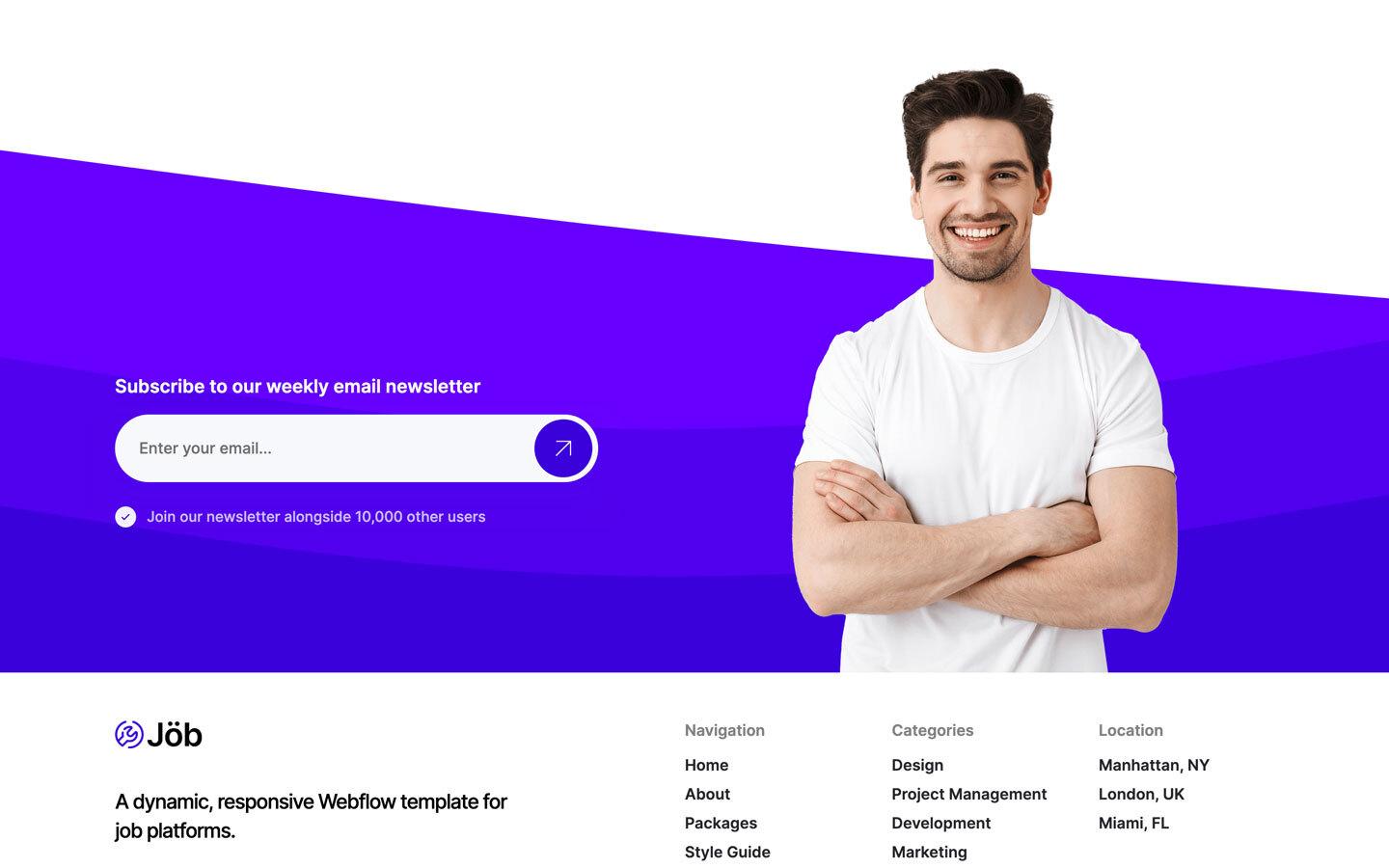 Jöb - Job Portal HTML5 Responsive Website Template