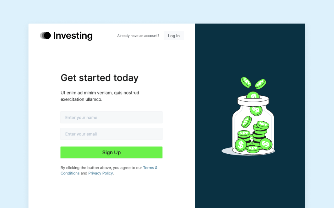 Investing - Investment HTML5 Responsive Website Template