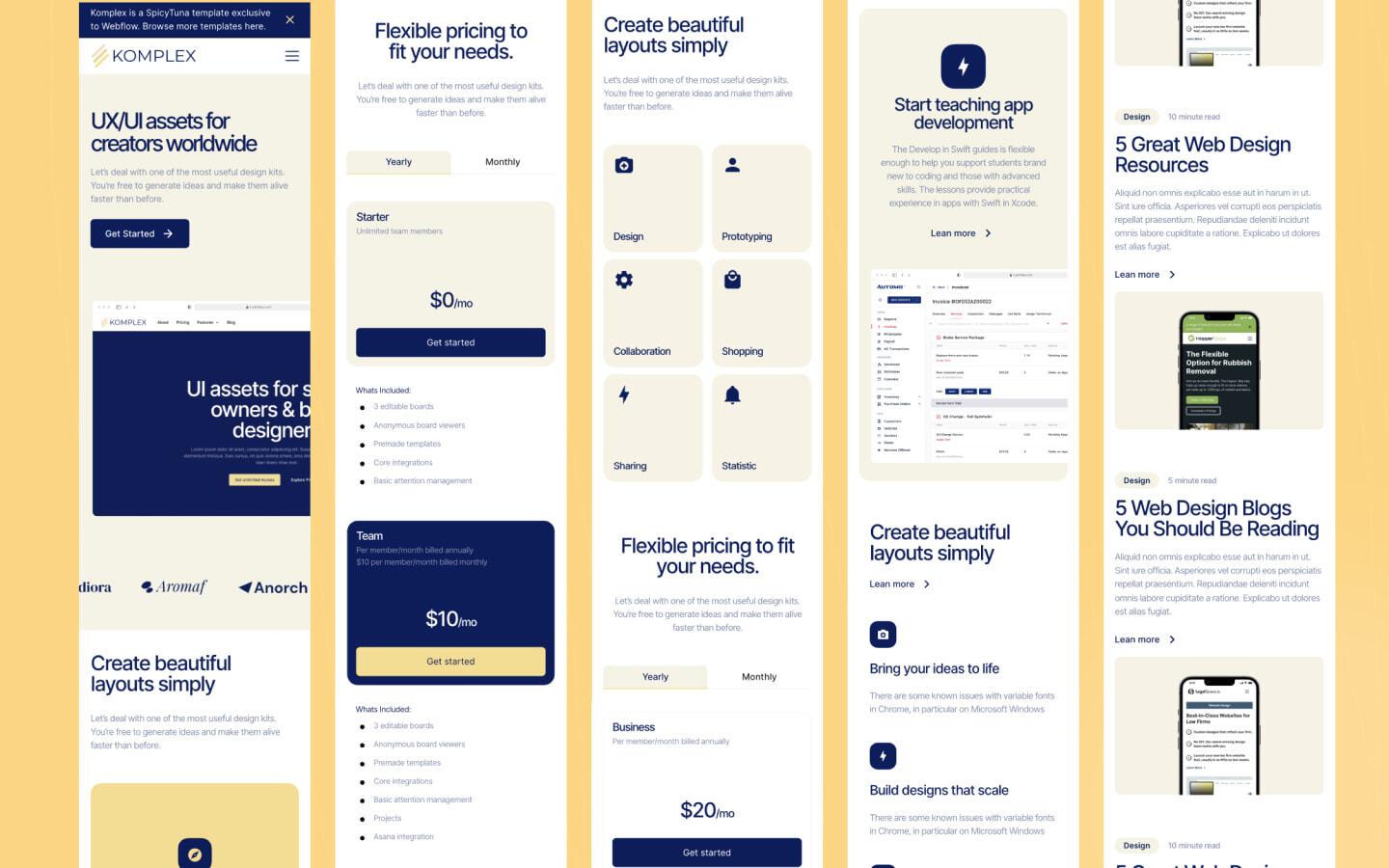 Komplex - Software HTML5 Responsive Website Template
