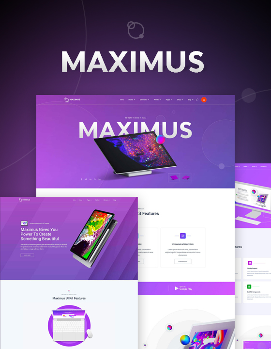 Maximus - Agency HTML5 Responsive Website Template