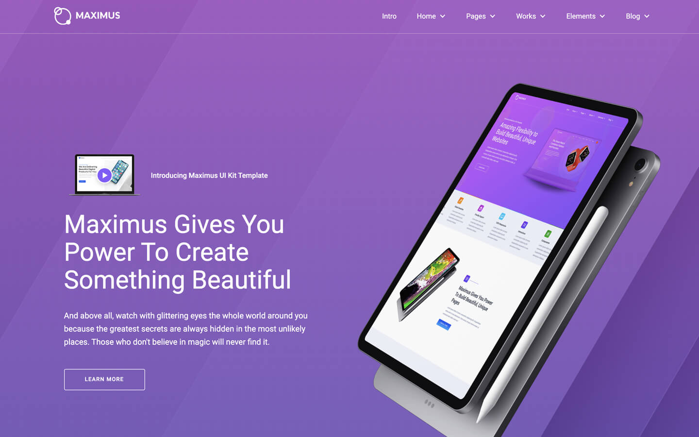 Maximus - Agency HTML5 Responsive Website Template