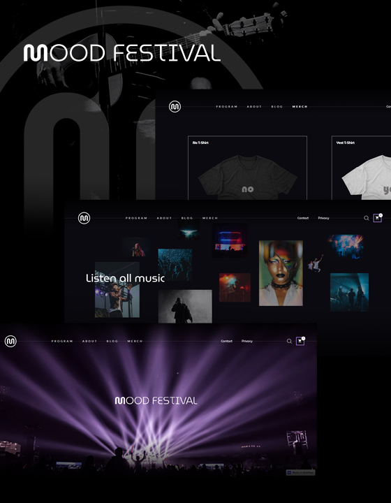 Mood Festival - Event HTML5 Responsive Website Template