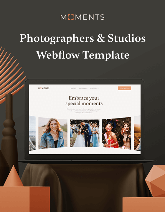 Moments - Photography HTML5 Responsive Website Template