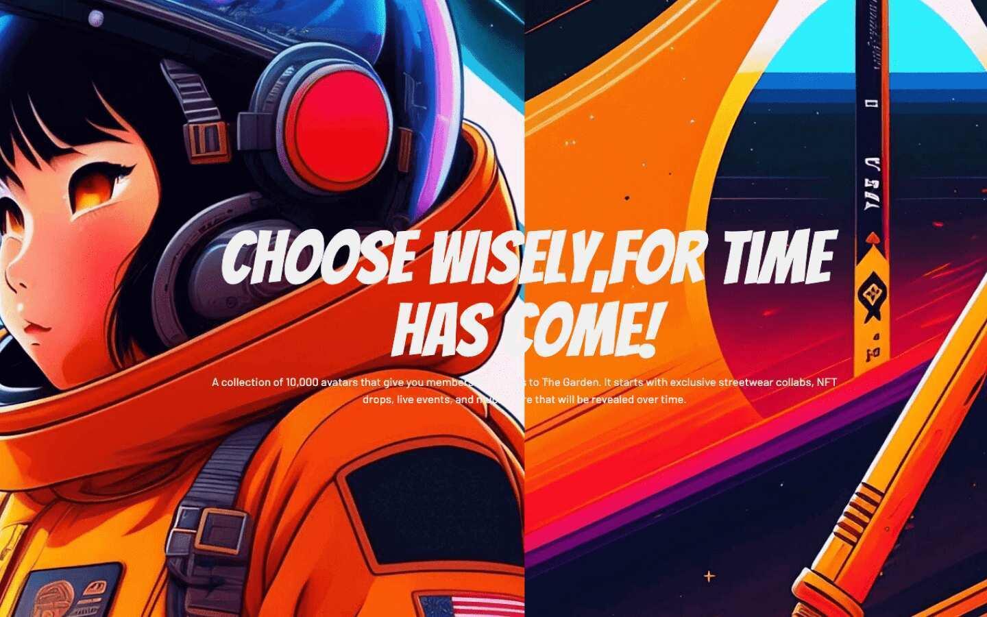 NFT Origins - One Page HTML5 Responsive Website Template