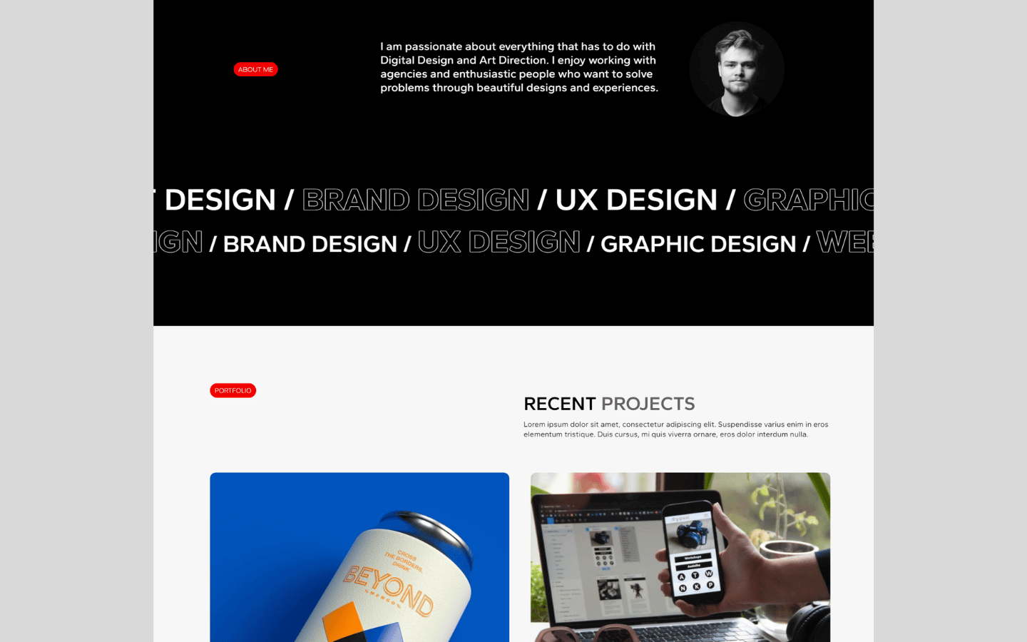 Obry - Portfolio HTML5 Responsive Website Template