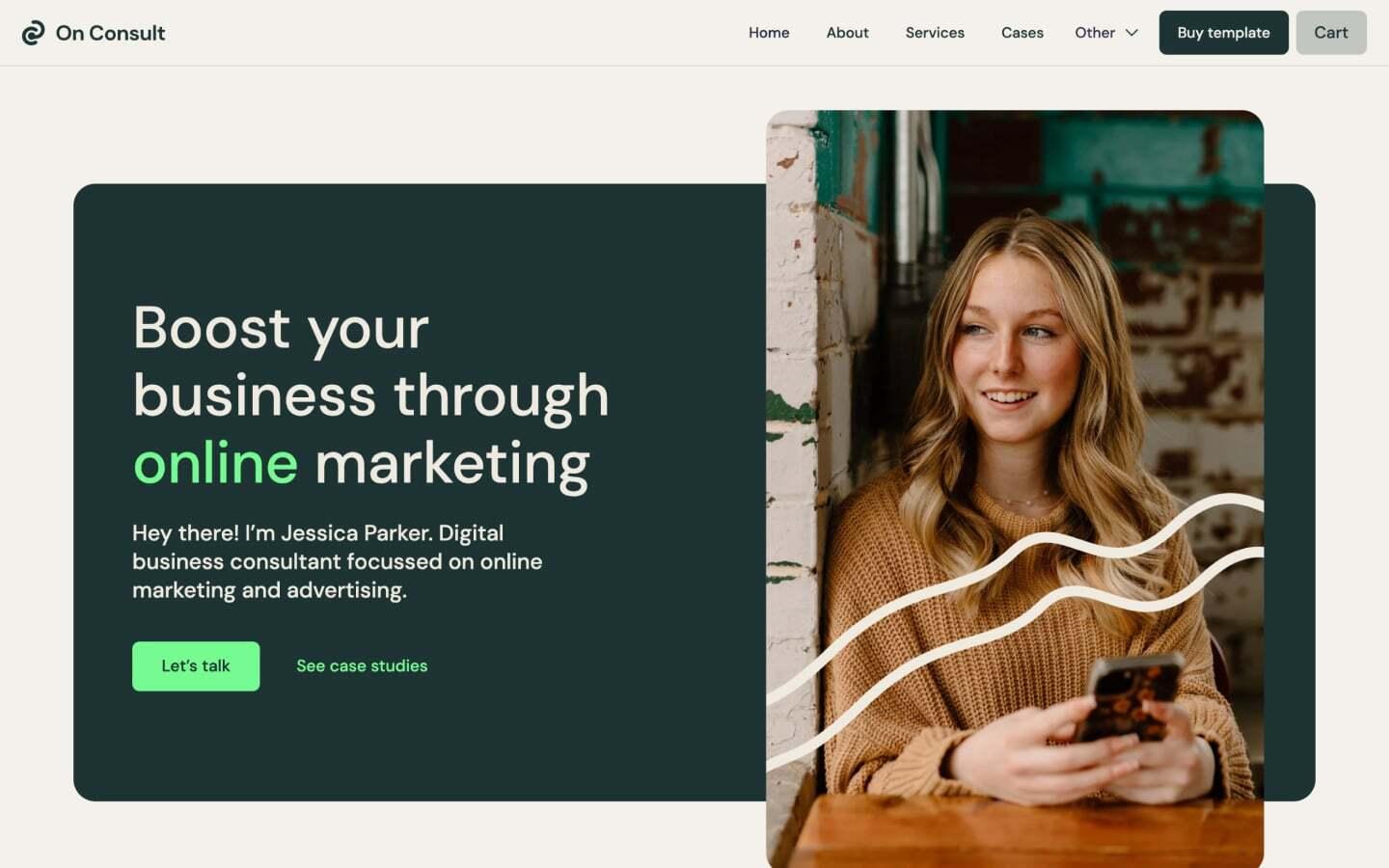On Consult - Consulting HTML5 Responsive Website Template