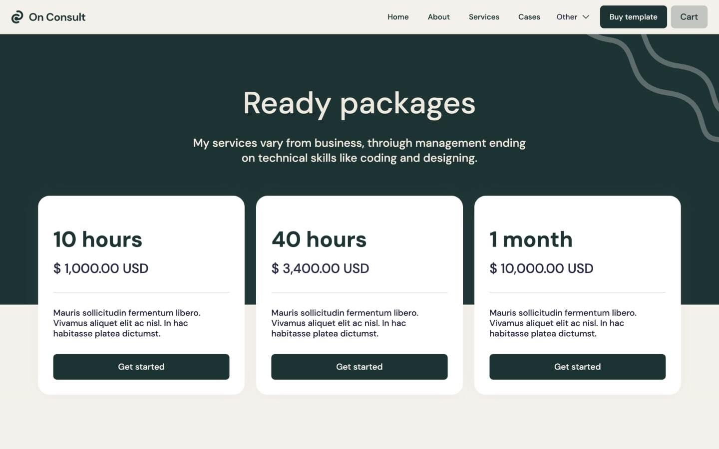 On Consult - Consulting HTML5 Responsive Website Template
