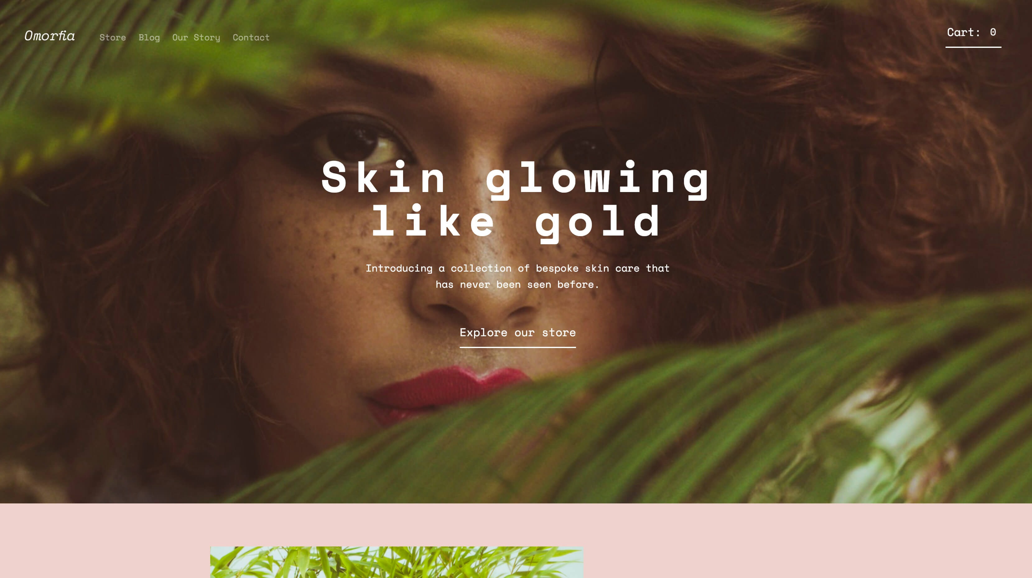 Omorfia - Beauty HTML5 Responsive Website Template