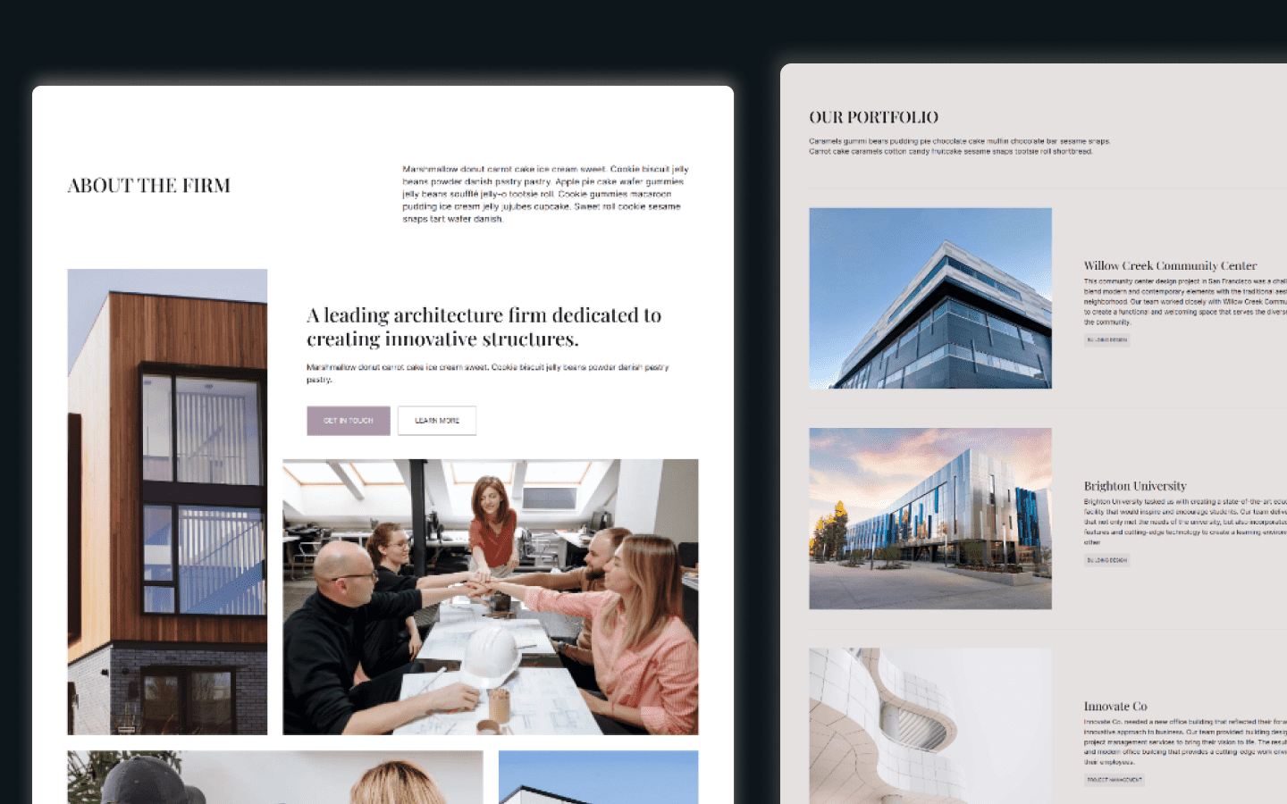 Nuevo - Architecture HTML5 Responsive Website Template