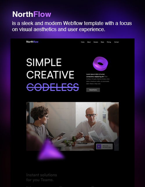 Northflow - Creative HTML5 Responsive Website Template
