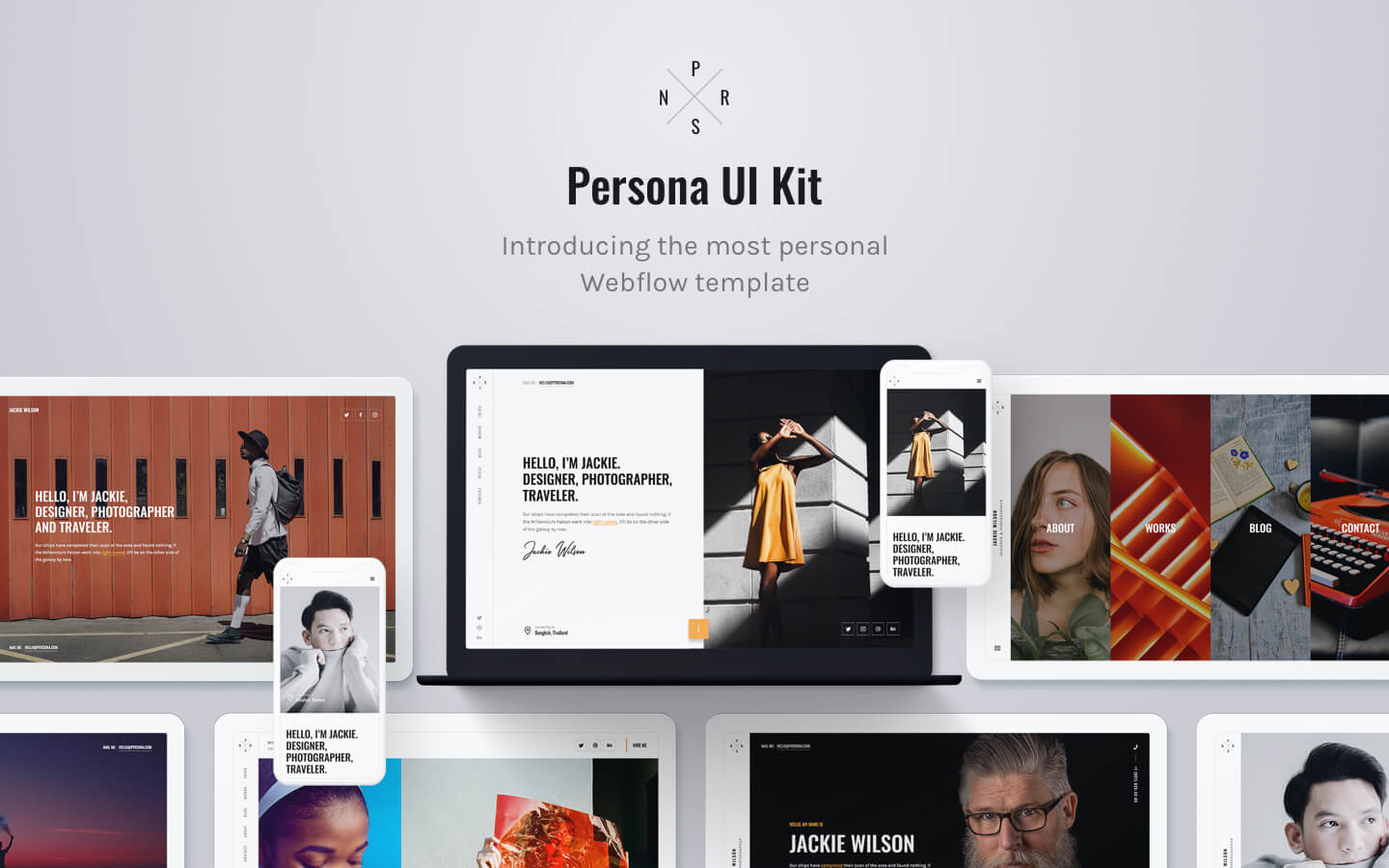 Persona - Creative HTML5 Responsive Website Template