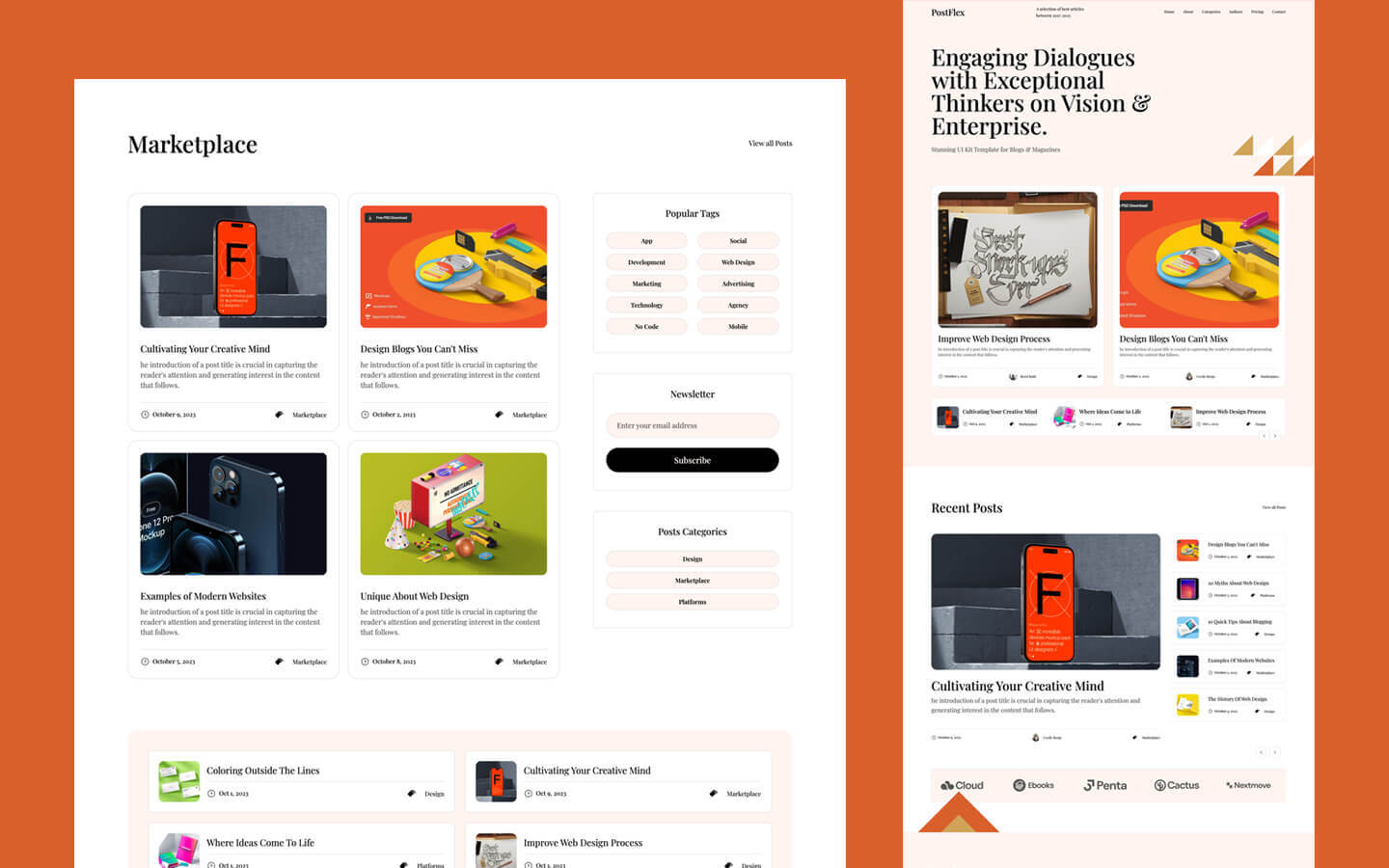 PostFlex - Magazine HTML5 Responsive Website Template