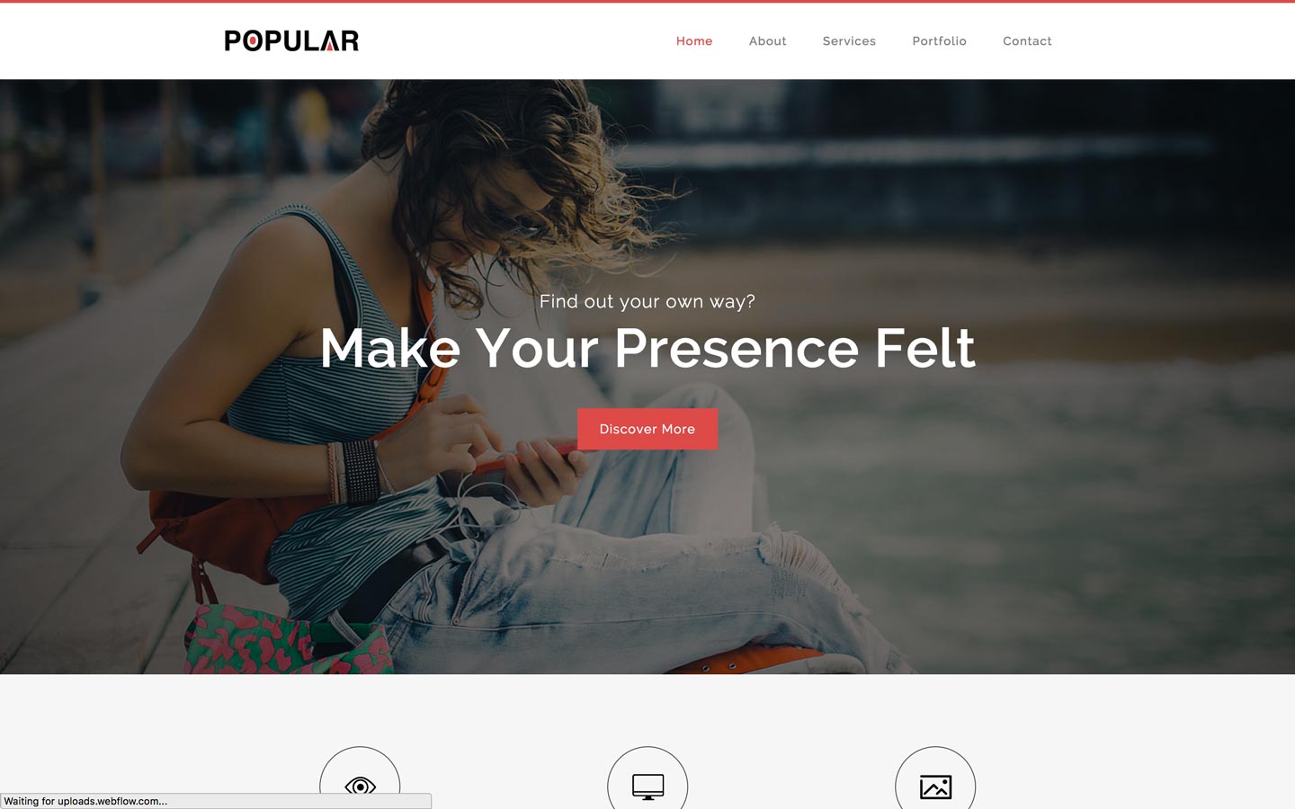 Popular - Agency HTML5 Responsive Website Template