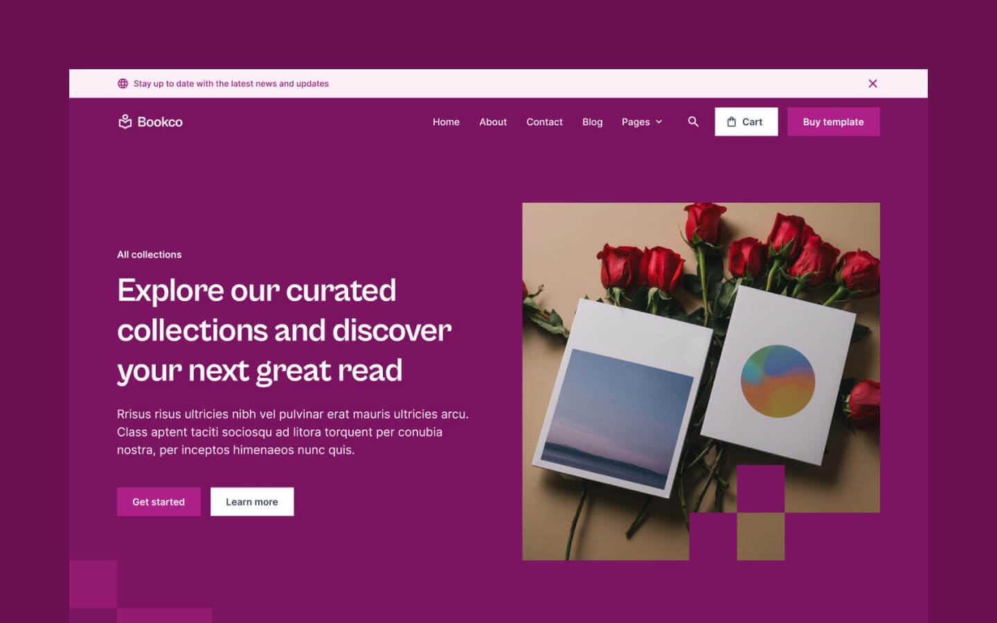 Readco - Book HTML5 Responsive Website Template