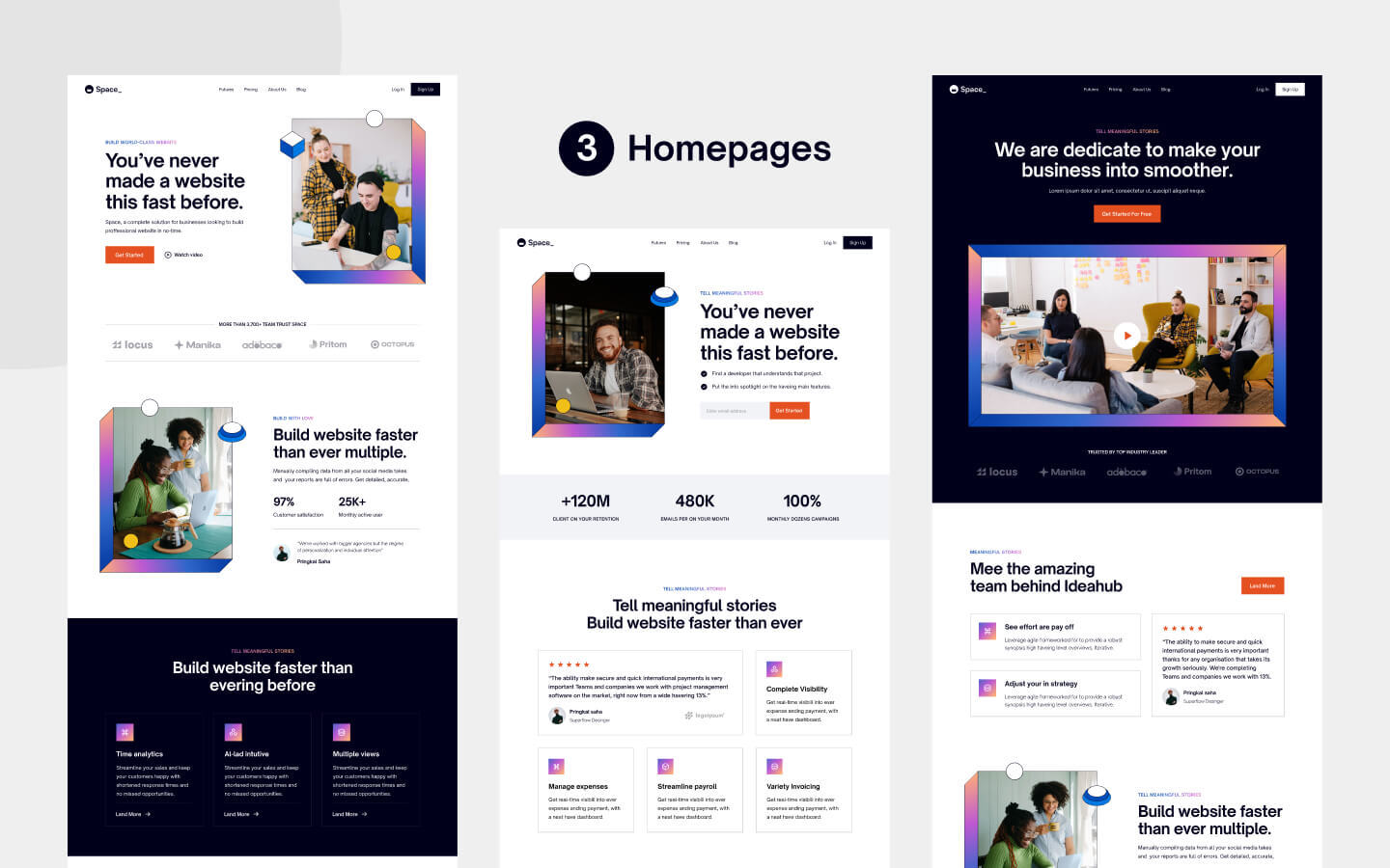 S_pace - Small Business HTML5 Responsive Website Template