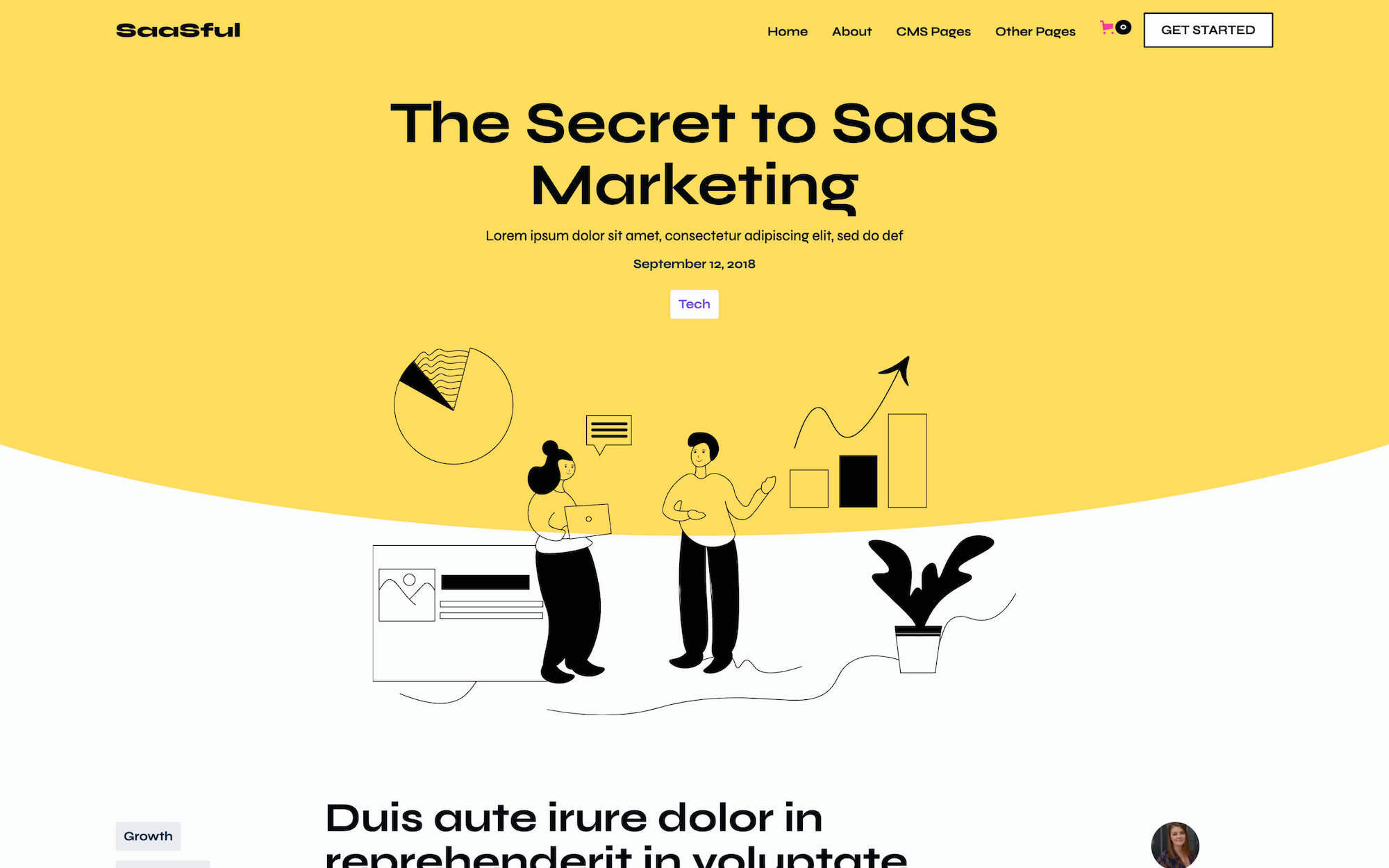 SaaSful - SaaS HTML5 Responsive Website Template