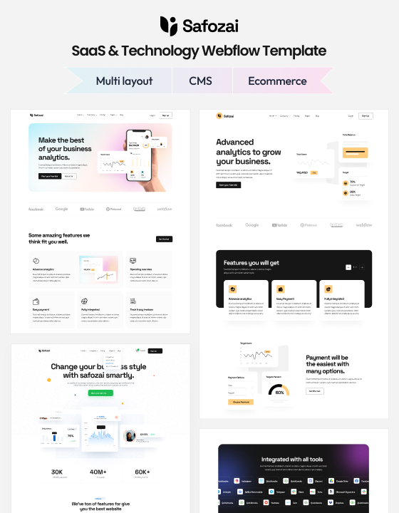 Safozai - SaaS HTML5 Responsive Website Template