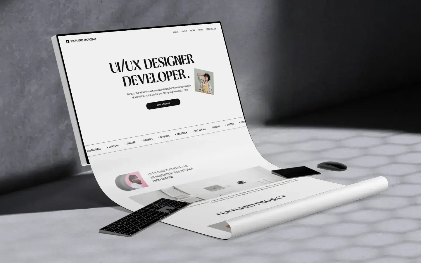 Robin - Portfolio HTML5 Responsive Website Template