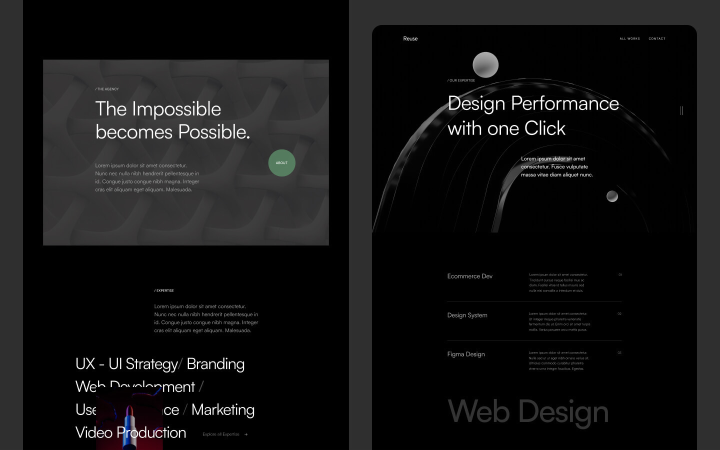 Reuse - Agency HTML5 Responsive Website Template