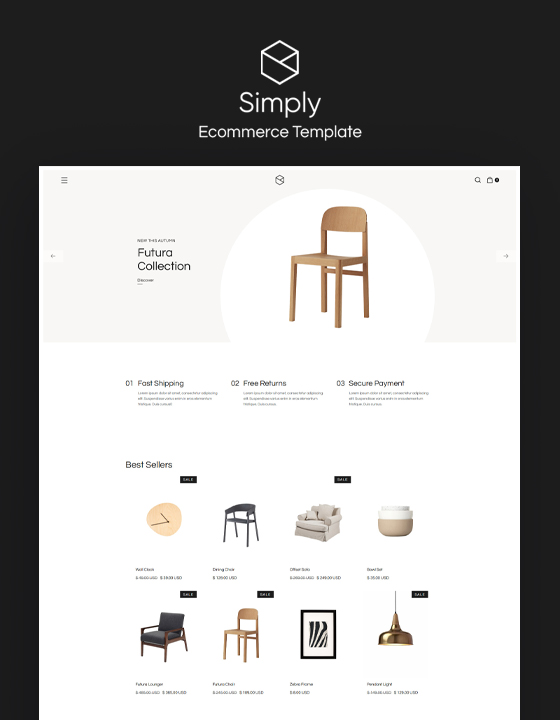 Simply - Retail HTML5 Responsive Website Template