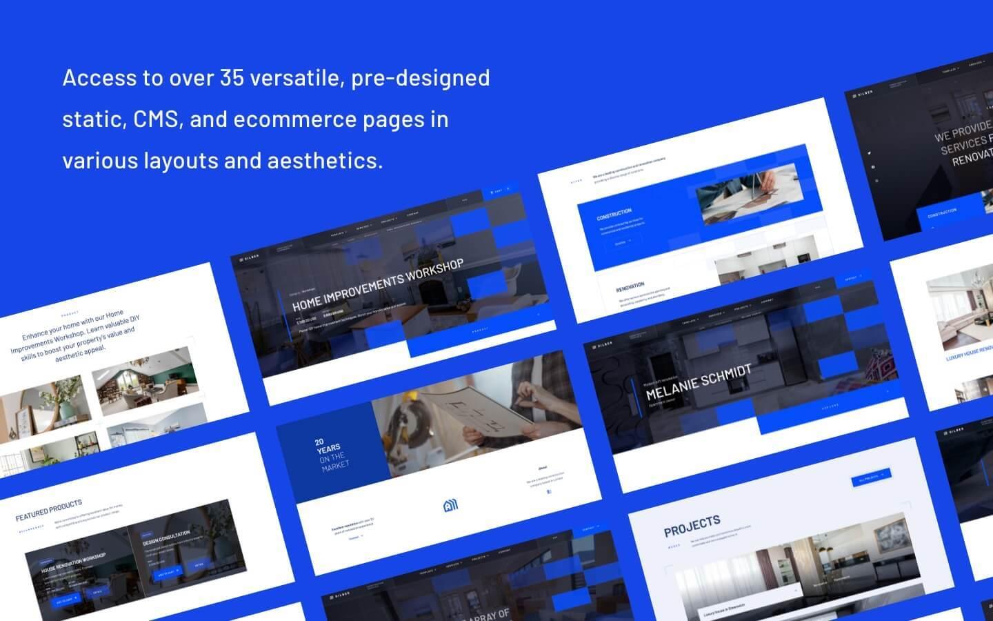 Silber Ecommerce - Construction HTML5 Responsive Website Template