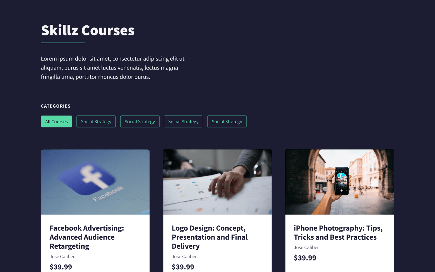 Skillz - School HTML5 Responsive Website Template