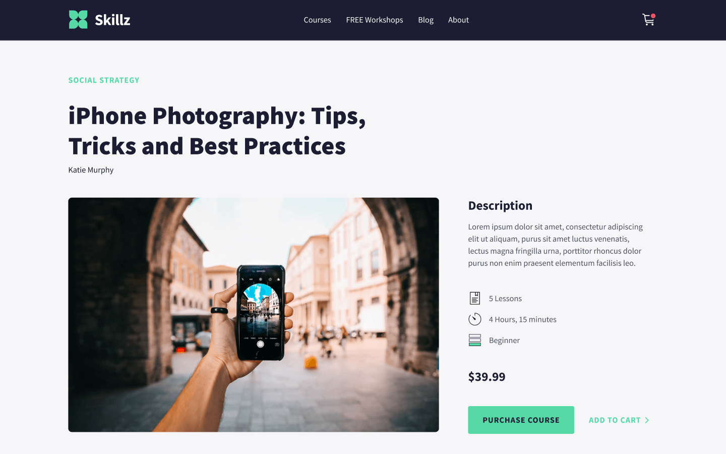 Skillz - School HTML5 Responsive Website Template