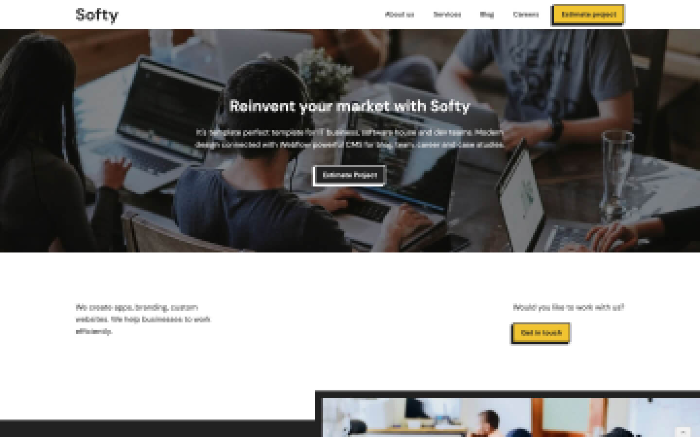 Softy - Startup HTML5 Responsive Website Template